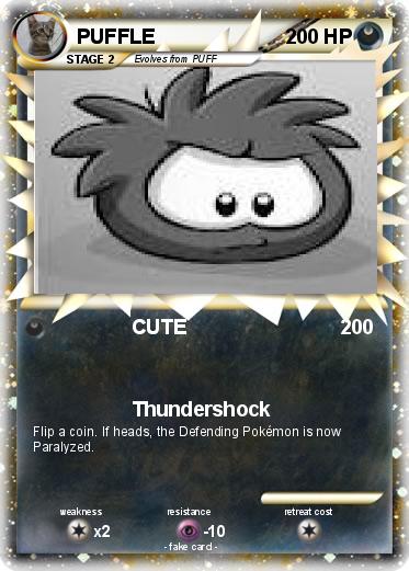 Pokémon PUFFLE 113 113 - CUTE - My Pokemon Card