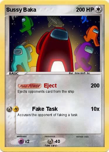 Pokémon Sussy Baka 18 18 - Eject - My Pokemon Card