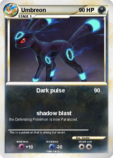Pokémon Umbreon 1445 1445 - Dark pulse - My Pokemon Card