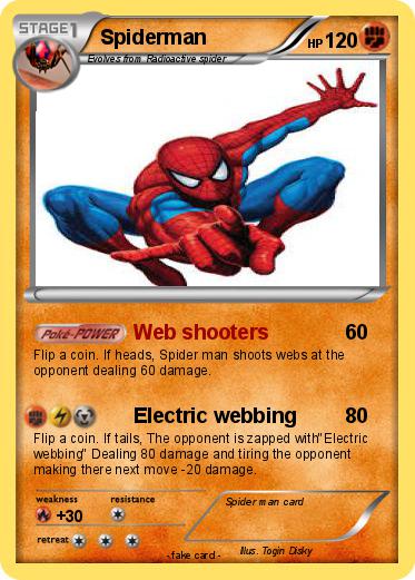 Pokémon Spiderman 804 804 - Web shooters - My Pokemon Card