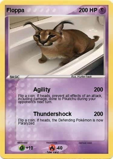 Pokémon Ms Floppa - Agility - My Pokemon Card