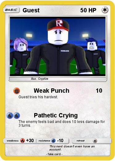 Pokémon Guest 129 129 - Weak Punch - My Pokemon Card