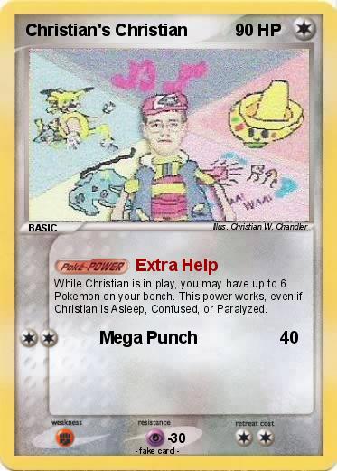 Pokémon Christian s Christian - Potter Rage - My Pokemon Card