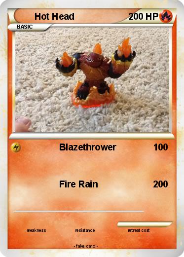 Pokémon Hot Head 125 125 - Blazethrower - My Pokemon Card