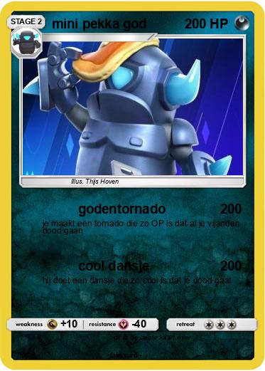 Pokémon mini pekka god - godentornado - My Pokemon Card