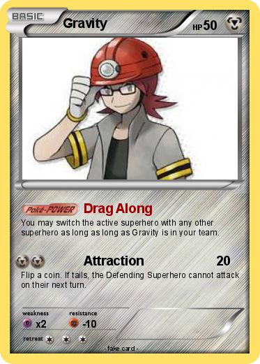 Pokémon Gravity 222 222 - Drag Along - My Pokemon Card