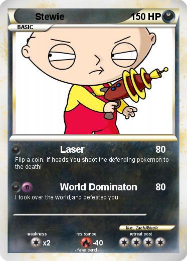 Pokémon Stewie 188 188 - Laser - My Pokemon Card