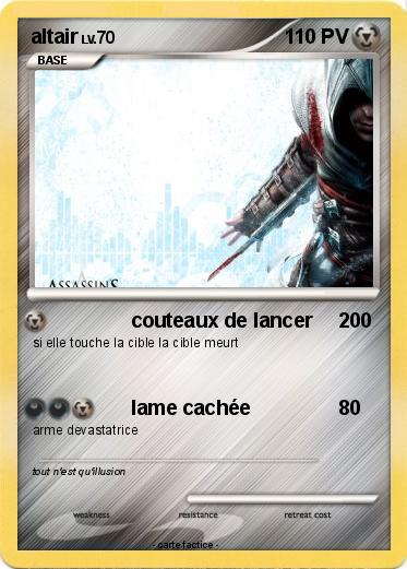 Pokémon altair 235 235 - couteaux de lancer - Ma carte Pokémon
