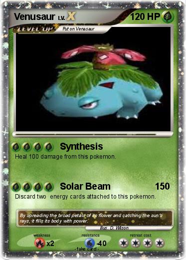 Pokémon Venusaur 659 659 - Synthesis - My Pokemon Card