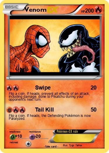 Pokémon Venom 1028 1028 - Swipe - My Pokemon Card