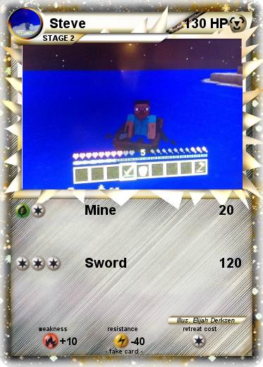 Pokémon Steve 4579 4579 - Mine - My Pokemon Card