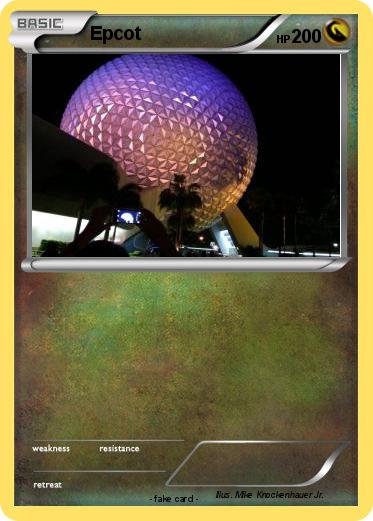 Pokémon Epcot 3 3 - My Pokemon Card