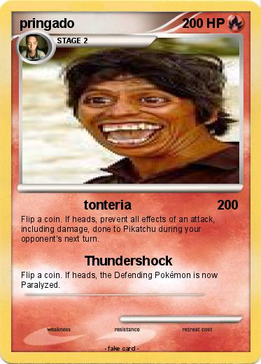 Pokémon pringado - tonteria - My Pokemon Card