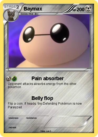 Pokémon Baymax 173 173 - Pain absorber - My Pokemon Card