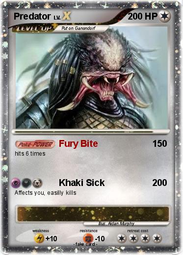 Pokémon Predator 378 378 - Fury Bite - My Pokemon Card