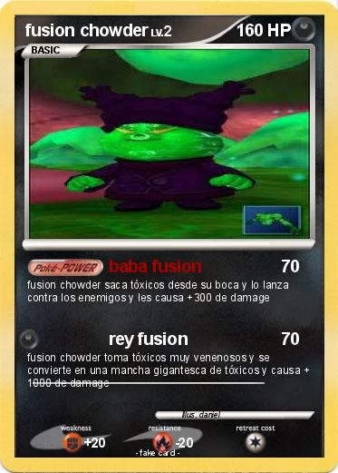 Pokémon fusion chowder - baba fusion - My Pokemon Card