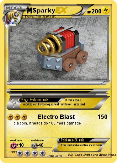 Pokémon Sparky 269 269 - Electro Blast - My Pokemon Card
