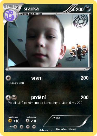 Pokémon sracka - sraní - My Pokemon Card