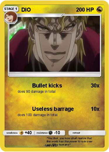 Pokémon DIO 148 148 - Bullet kicks - My Pokemon Card