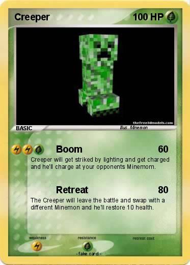 Pokémon Creeper 5494 5494 - Boom - My Pokemon Card