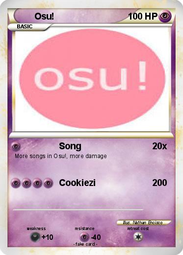 Pokémon Osu 4 4 - Song - My Pokemon Card