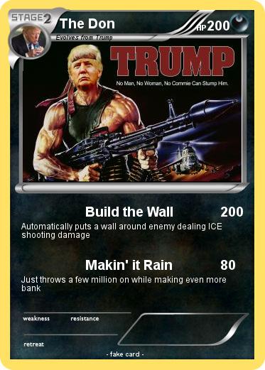 Pokémon The Don 10 10 - Build the Wall - My Pokemon Card