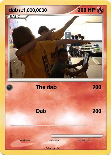 Pokémon dab 47 47 - The dab - My Pokemon Card
