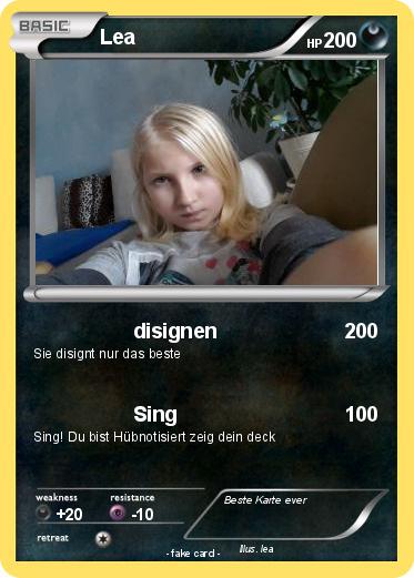 Pokémon Lea 277 277 - disignen - My Pokemon Card