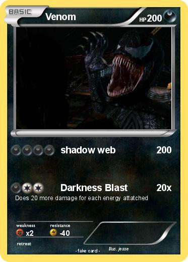 Pokémon Venom 471 471 - shadow web - My Pokemon Card