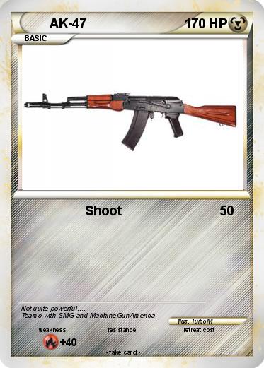 Pokémon AK 47 230 230 - Shoot - My Pokemon Card