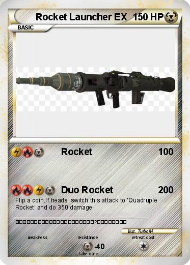 Pokémon Rocket Launcher EX - Rocket - My Pokemon Card