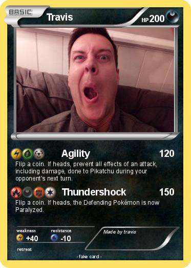 Pokémon Travis 160 160 - Agility - My Pokemon Card
