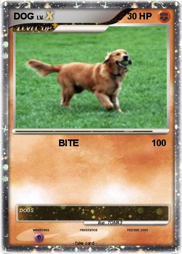 Pokémon DOG 1281 1281 - BITE - My Pokemon Card