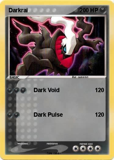Pokémon Darkrai 3620 3620 - Dark Void - My Pokemon Card