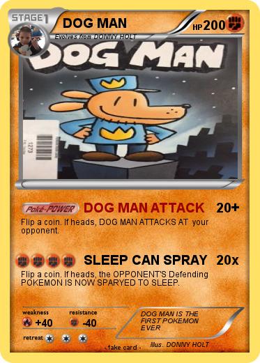 Pokémon DOG MAN 32 32 - DOG MAN ATTACK - My Pokemon Card