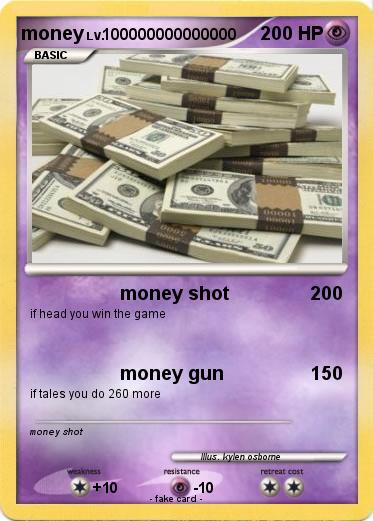 Pokémon money 424 424 - money shot - My Pokemon Card