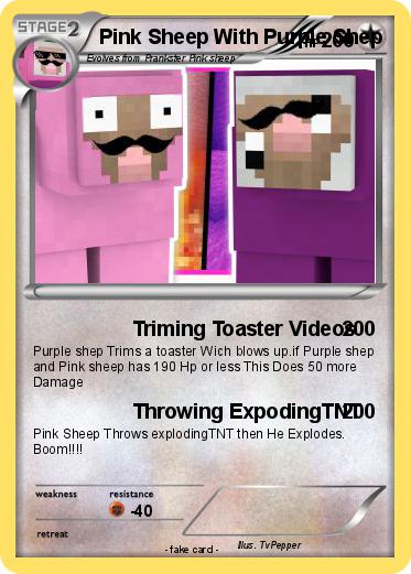 Pokémon Pink Sheep With Purple Shep - Triming Toaster Videos - My ...