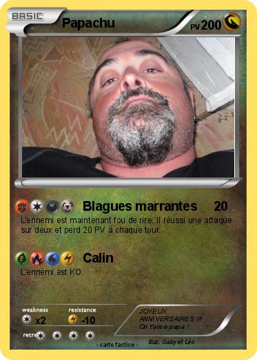 Pokémon Papachu 8 8 - Blagues marrantes - Ma carte Pokémon