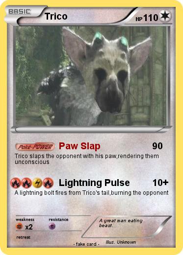 Pokémon Trico 7 7 - Paw Slap - My Pokemon Card