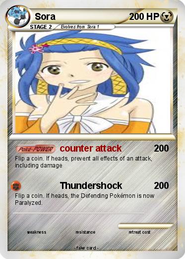 Pokémon Sora 665 665 - counter attack - My Pokemon Card
