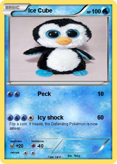 Pokémon Ice Cube 61 61 - Peck - My Pokemon Card