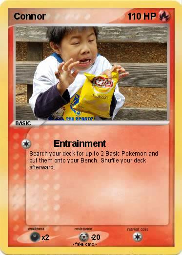 Pokémon Connor 753 753 - Entrainment - My Pokemon Card