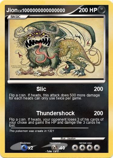 Pokémon Jion 1 1 - Slic - My Pokemon Card