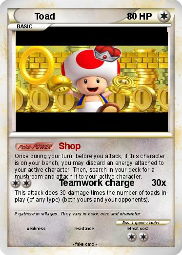 Pokémon Toad 1219 1219 - Shop - My Pokemon Card