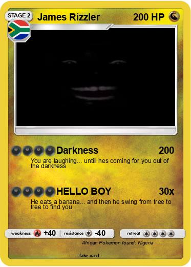 Pokémon James Rizzler - Darkness - My Pokemon Card