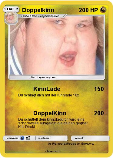 Pokémon Doppelkinn - KinnLade - My Pokemon Card