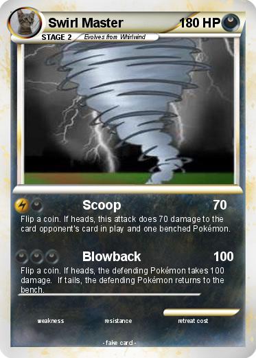 Pokémon Swirl Master - Scoop - My Pokemon Card