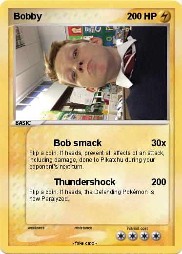 Pokémon Bobby 387 387 - Bob smack - My Pokemon Card