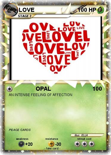 Pokémon LOVE 810 810 - OPAL - My Pokemon Card