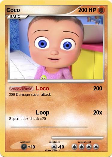 Pokémon Coco 836 836 - Loco - My Pokemon Card